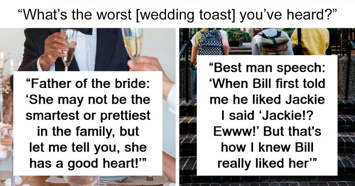 “What’s The Worst Thing You’ve Heard Someone Say While Giving A Wedding ...