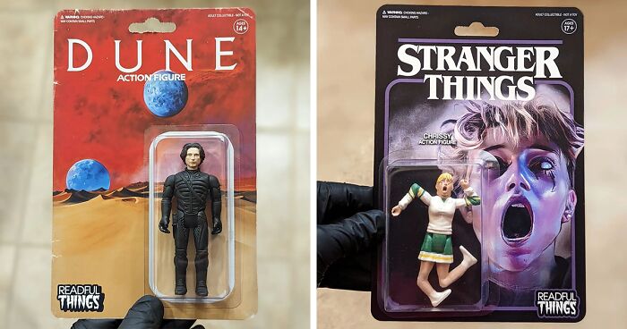 ‘Readful Things’: 80 Toys Inspired By Pop Culture Made By This Artist