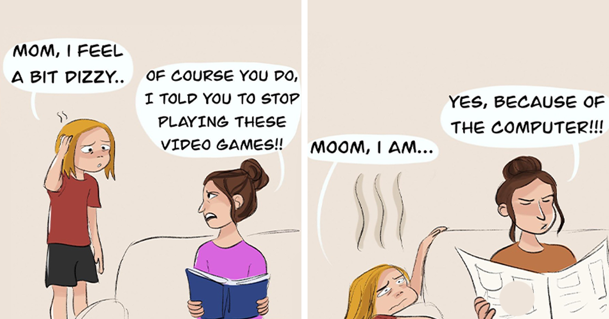Artist Made 26 Comics By This Artist That Many Young People Will Relate ...