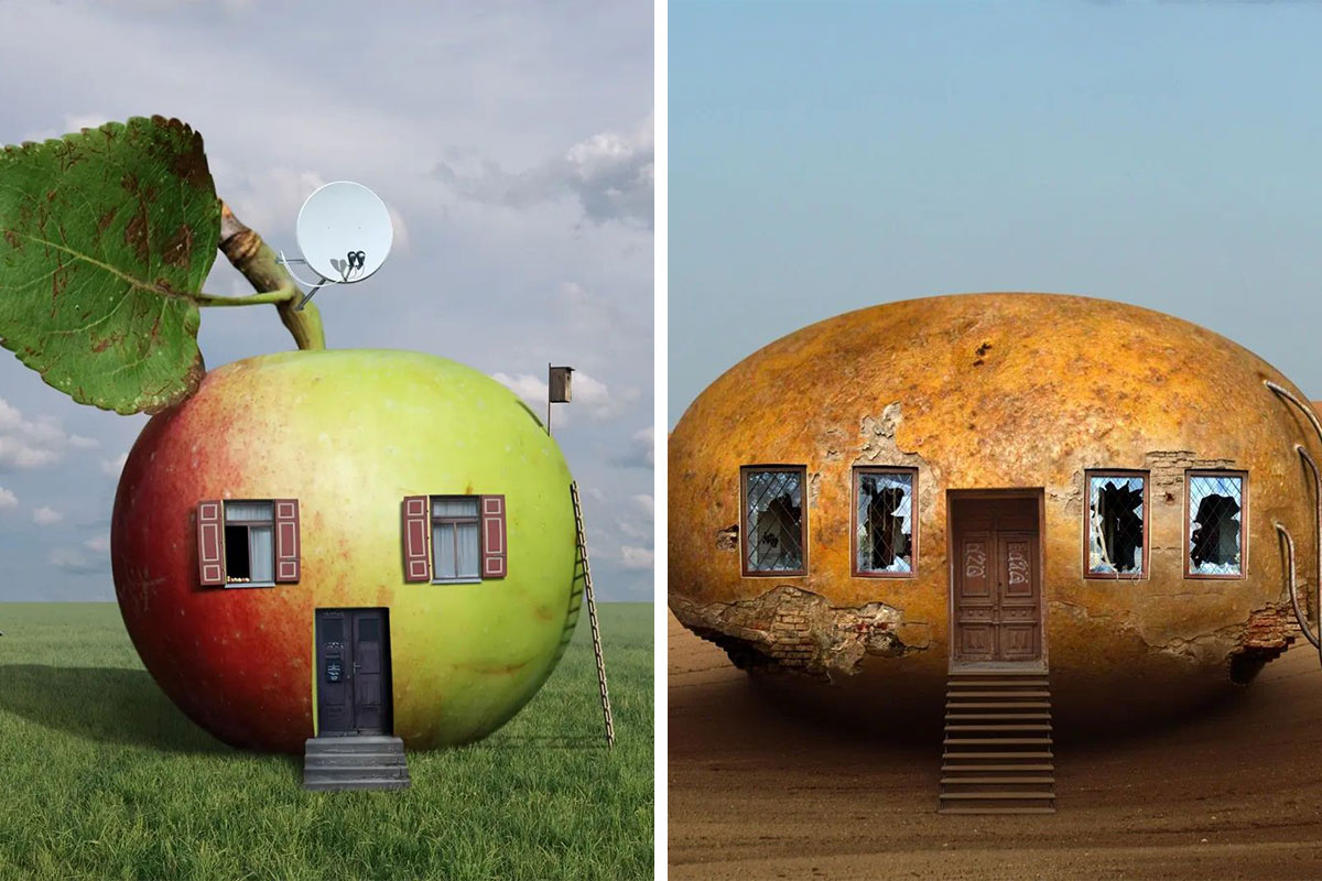 17 Buildings Inspired By Fruits And Vegetables, By This Surrealism ...