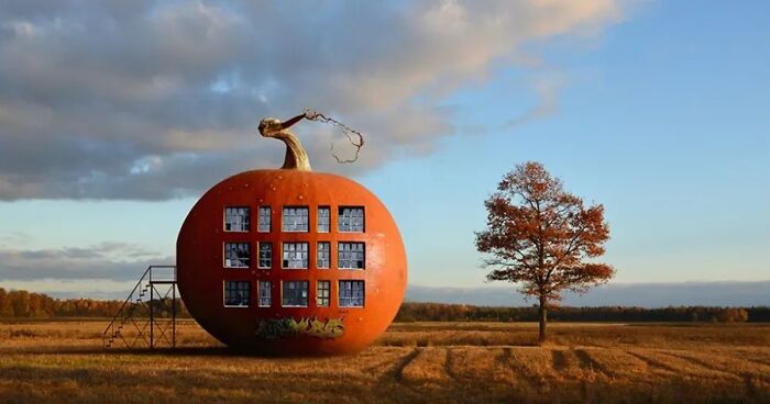 17 Buildings Inspired By Fruits And Vegetables, By This Surrealism Artist