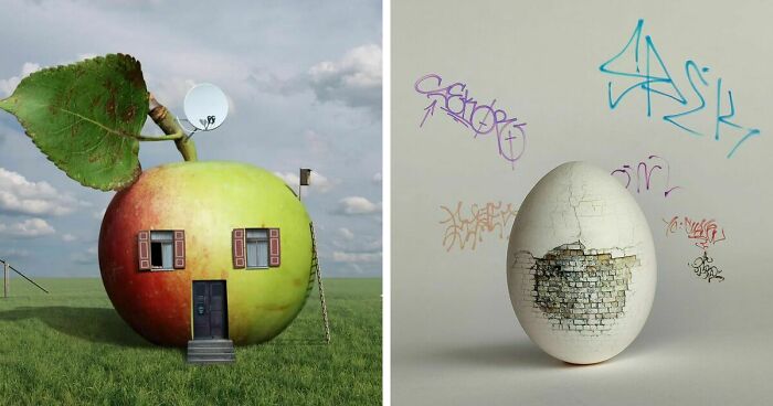 17 Buildings Inspired By Fruits And Vegetables, By This Surrealism Artist