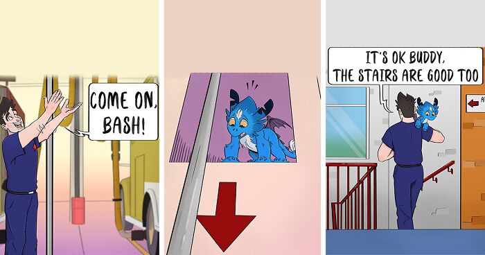 15 Heartwarming Comics And Some Videos That We Made Of This Firefighter ...