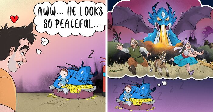 15 Heartwarming Comics And Some Videos That We Made Of This Firefighter ...