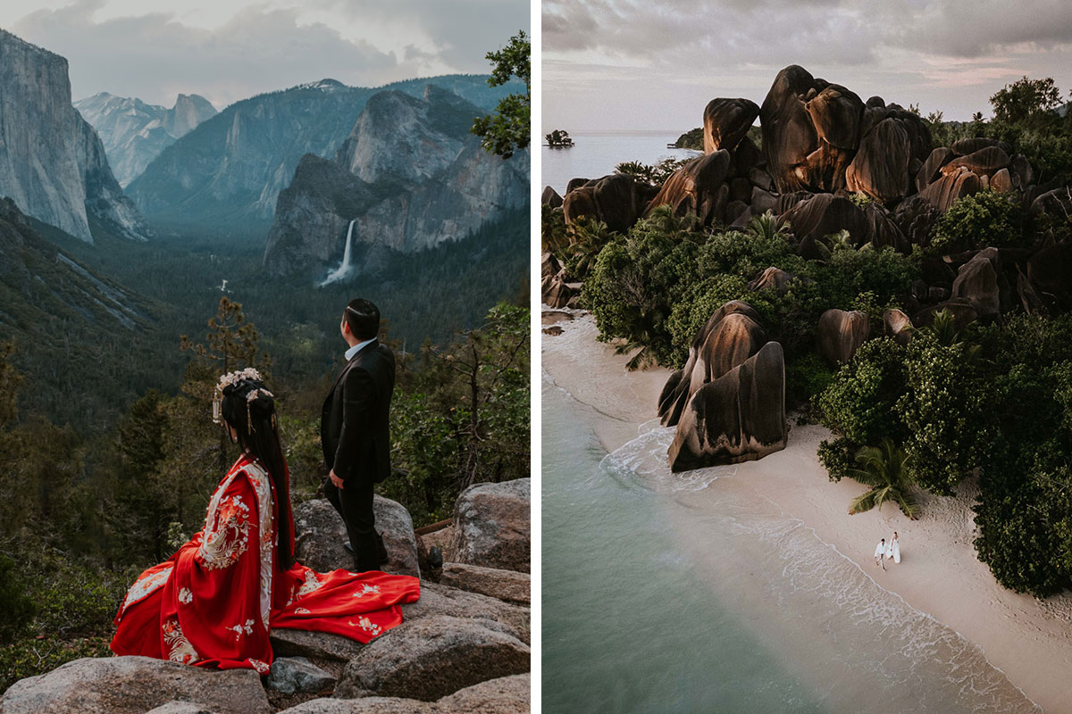 The Best Destination Wedding & Couple Photos Of 2024 Have Just Been ...