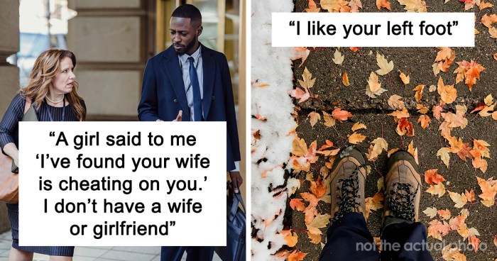 30 Times Strangers Passing By Said The Weirdest Things | Bored Panda