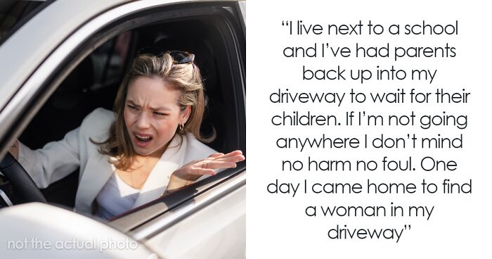 “Ma’am I Live Here”: Woman Refuses To Back Out Of Driveway, Learns A ...