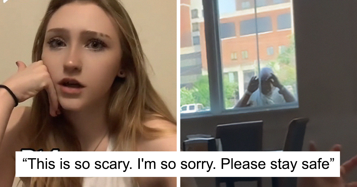 Woman Posts “Chilling” Video Of Stalker Watching Her And Baby—Internet ...