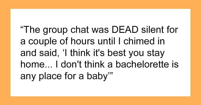 Group Chat Turns Silent After Woman Tells New Mom Not To Bring Her Baby ...