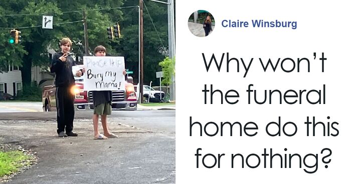 “Please Help Bury My Mama”: 11-Year-Old Boy Stands On Roadside For Two ...