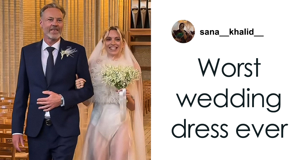 Influencer Slammed For The “Worst Wedding Dress Ever” After You Can See ...
