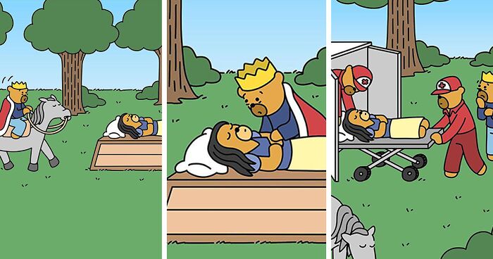 Artist Creates Cute Comics With Not-So-Cute Endings (30 New Pics)