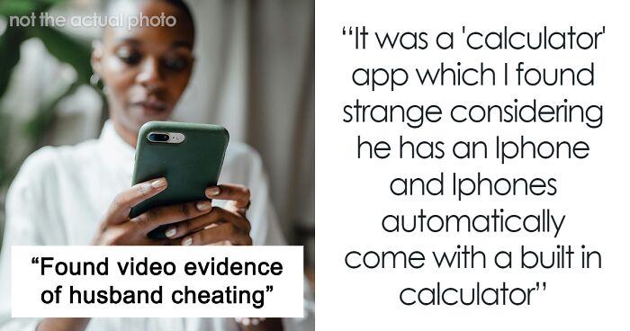 Secret Calculator App On Husband’s Phone Leads Wife Down Rabbit Hole Of ...