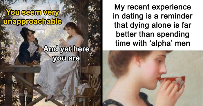 50 Classical Art Paintings That Sum Up Humanity In A Meme Format ...