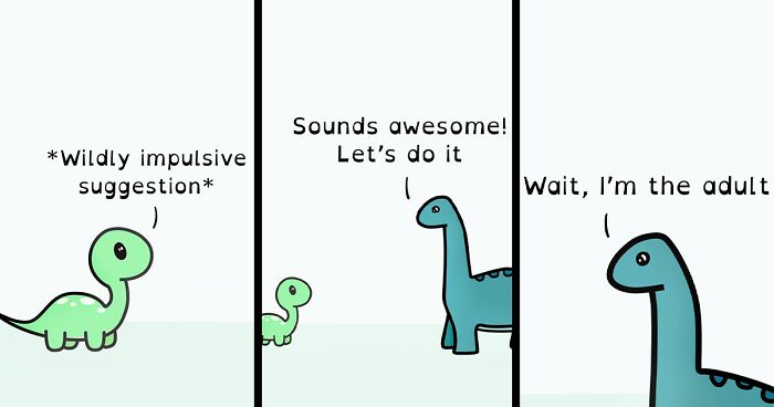 “ADHDinos”: 30 Times This Artist Perfectly Captured What Living With ...