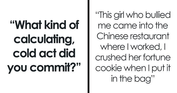 “What Kind Of Calculating, Cold Act Did You Commit?” (30 Answers ...