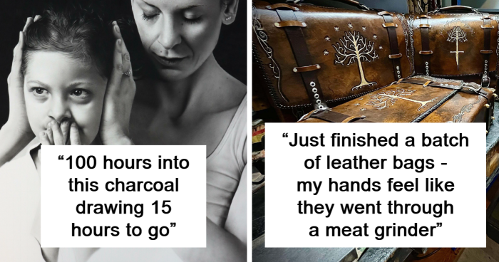 50 Times People Turned Extra Time On Their Hand Into Incredible Hand ...