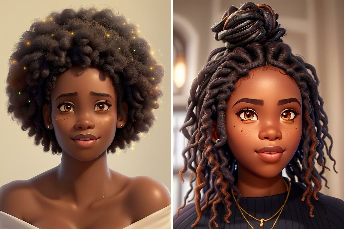 I Used AI To Create 10 Beautiful Disney African Princesses | Bored Panda