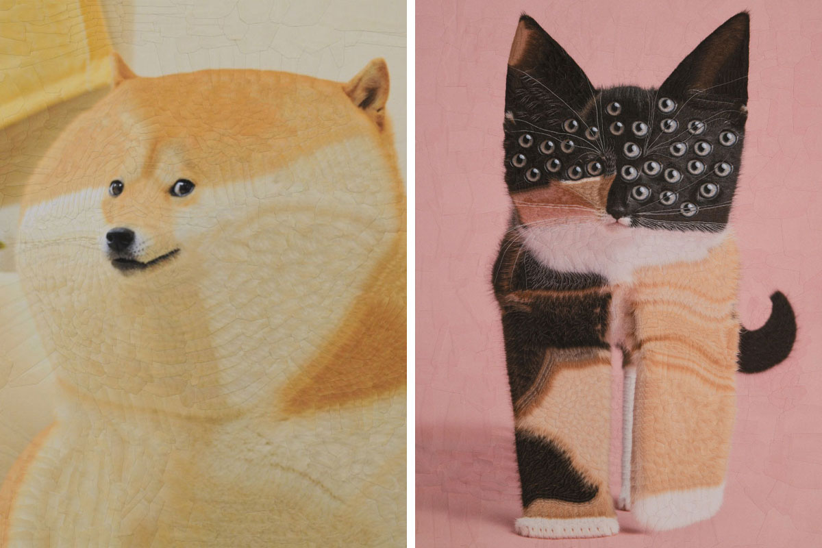 Artist Creates Unusual Pet Portraits Through Distortion, And Here Are ...