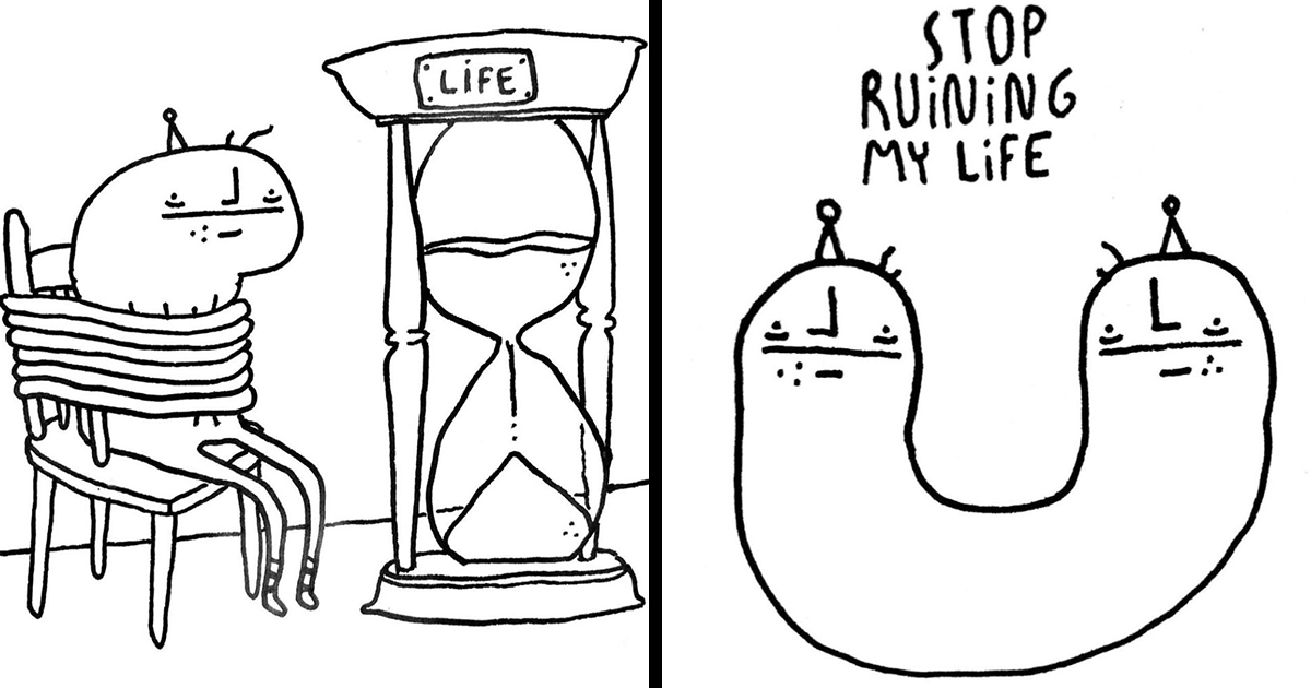 I Make Drawings For Sad People (18 New Pics) | Bored Panda