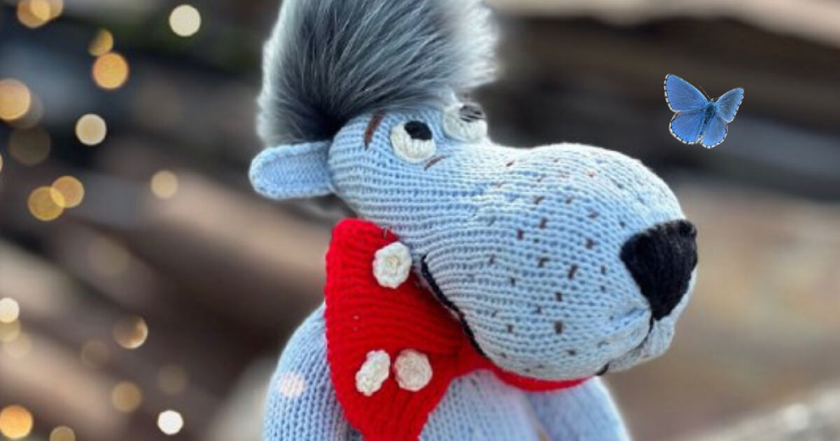 I Created A New Knitting Pattern For A Wolf (8 Pics) | Bored Panda