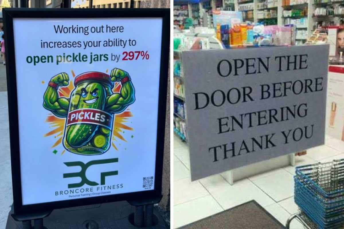 50 Times People Spotted Such Funny Signs They Just Had To Share Them ...