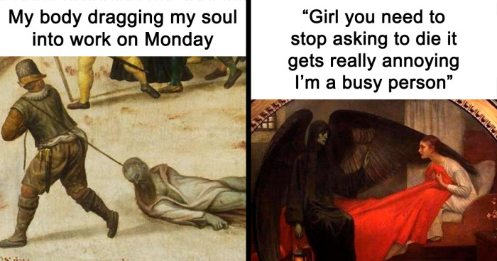 30 Hilarious Classical Art Memes That Prove Hardly Anything Has Changed ...