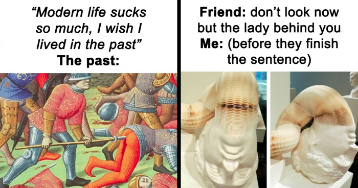 30 Hilarious Classical Art Memes That Prove Hardly Anything Has Changed ...