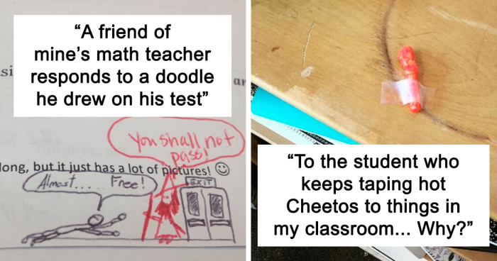 50 Funny Interactions Between Teachers And Students That Deserved An A+