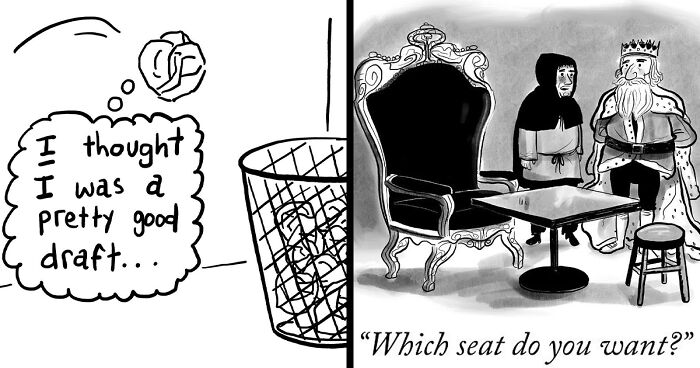 One-Panel Comics By Jason Adam Katzenstein Depicting Everyday Scenes ...