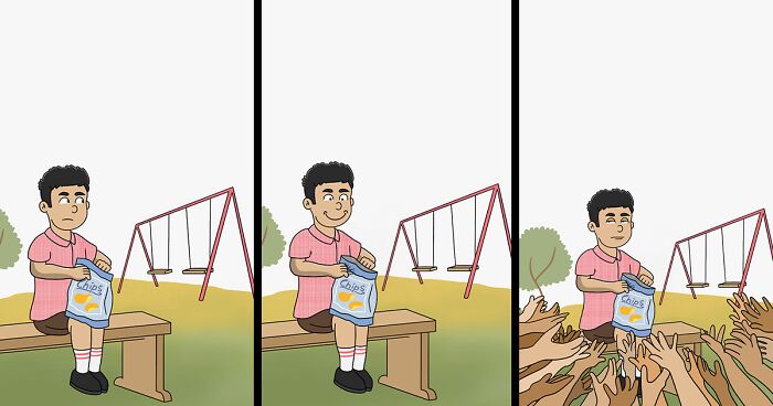 Artist Created Funny Comics Inspired By His Own Childhood Experiences ...