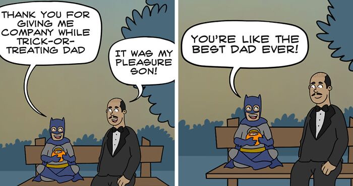 Artist Created Funny Comics Inspired By His Own Childhood Experiences ...