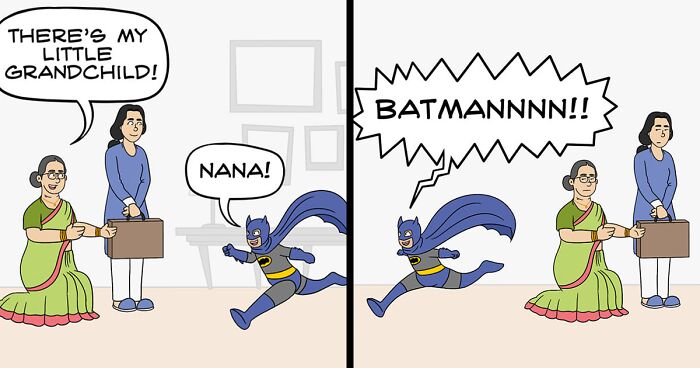 Artist Created Funny Comics Inspired By His Own Childhood Experiences ...