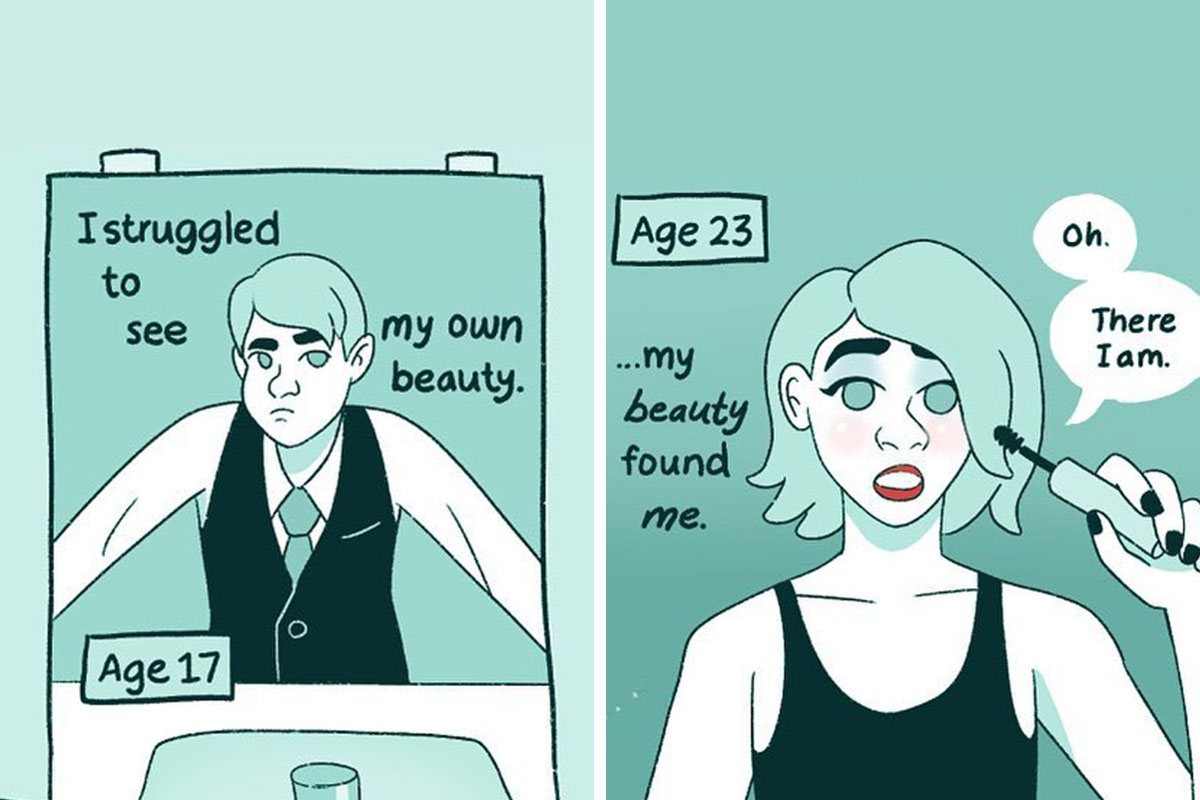This Artist Creates Comics Showcasing The Joys Of Being Transgender ...