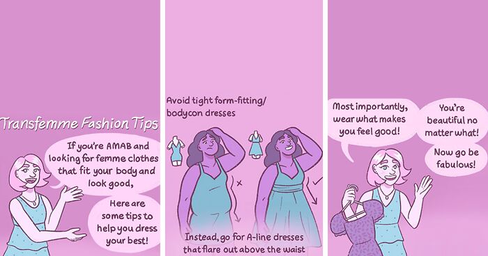 This Artist Creates Comics Showcasing The Joys Of Being Transgender ...