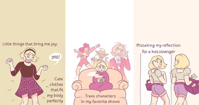This Artist Creates Comics Showcasing The Joys Of Being Transgender ...