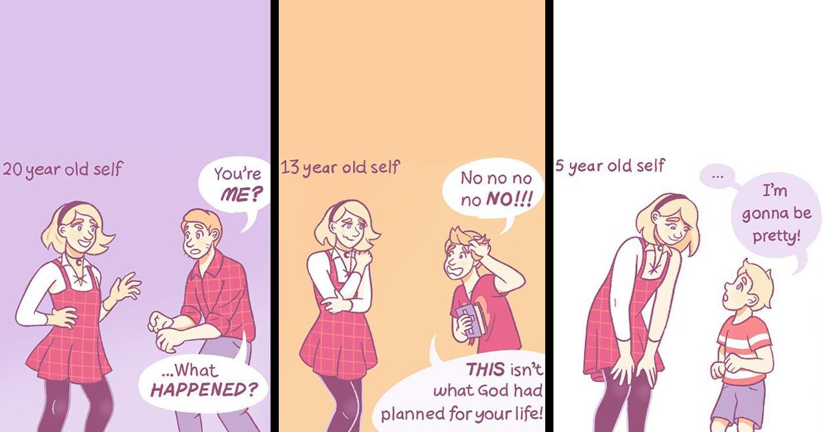 This Artist Creates Comics Showcasing The Joys Of Being Transgender ...