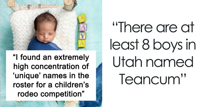 “Kunthea”: Woman Documents The Most Unfortunate Baby Names That Utah ...