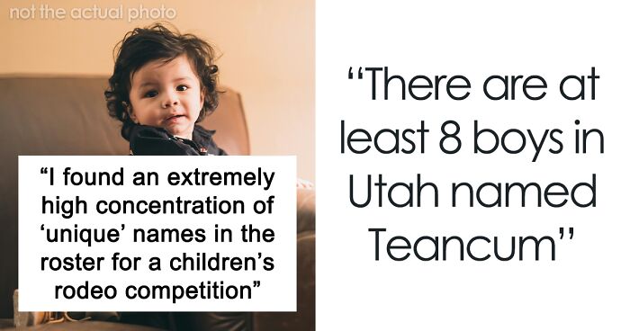 “Kunthea”: Woman Documents The Most Unfortunate Baby Names That Utah ...
