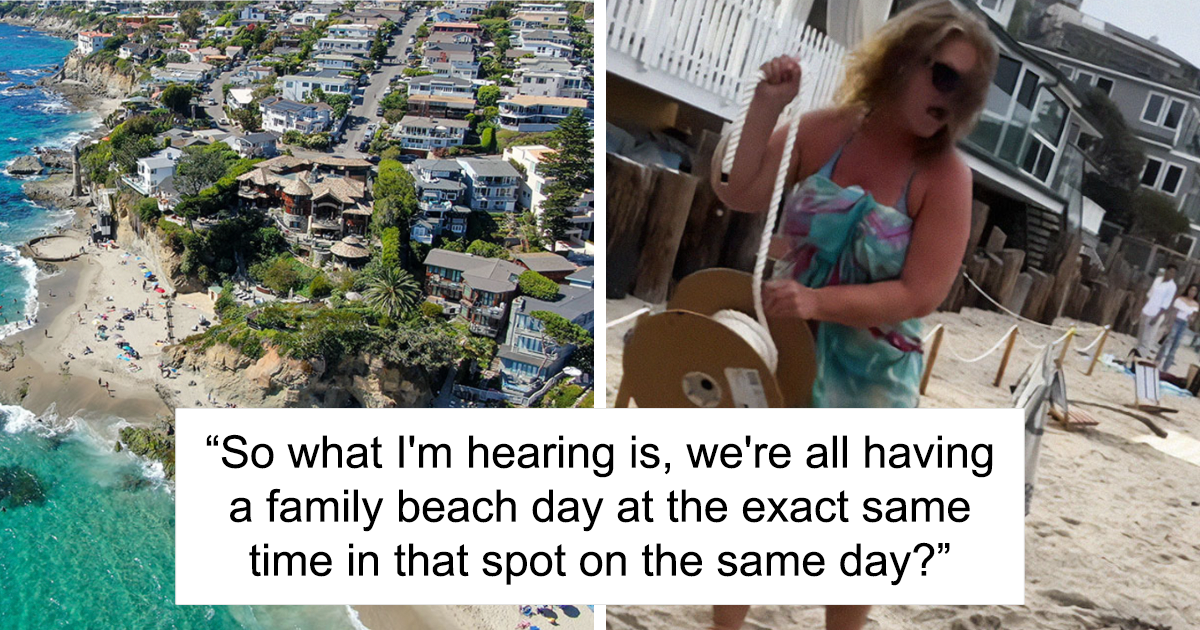 “Karen Of The Week” Sparks Outrage After Claiming Public Beach As ...