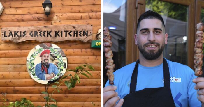 Dad Builds Greek Restaurant In His Backyard, It Becomes A Local Hotspot ...