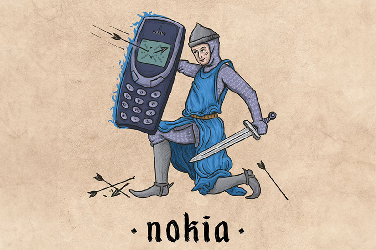 Artist Reimagined Popular Logos As If They Existed In The Middle Ages ...