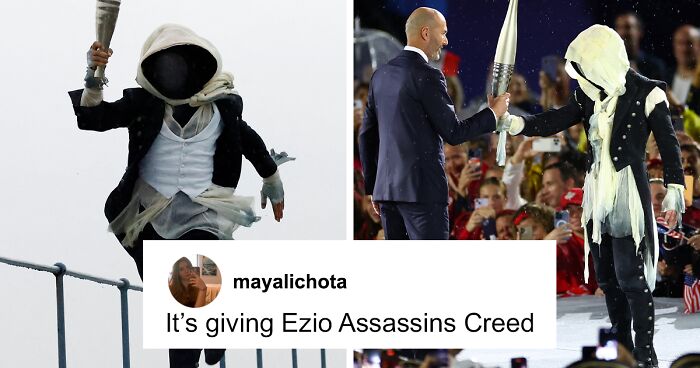 Masked Torch Bearer At The 2024 Olympics Finally Revealed—Mystery ...