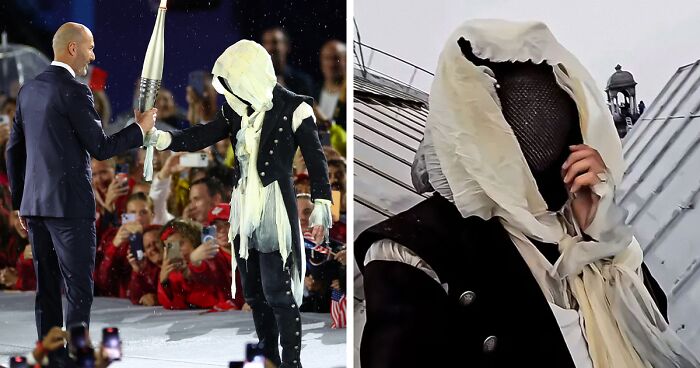 Masked Torch Bearer At The 2024 Olympics Finally Revealed—Mystery ...