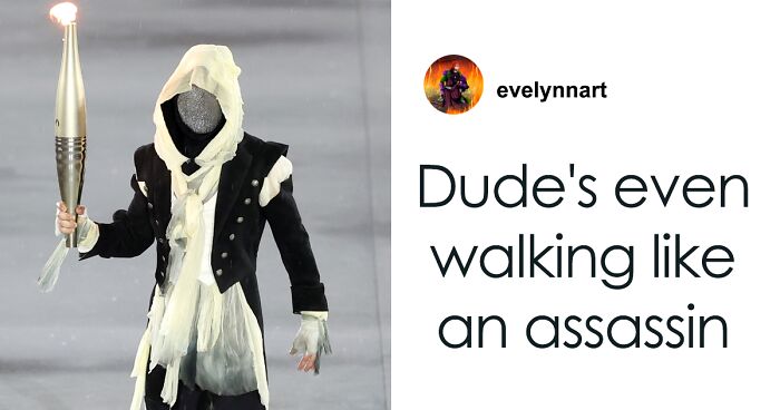 Masked Torch Bearer At The 2024 Olympics Finally Revealed—Mystery ...