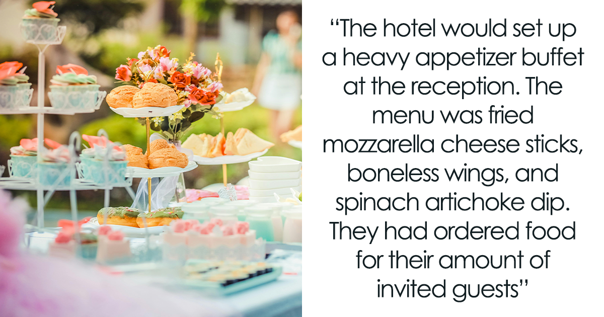 Bride Watches In Horror As 50 Strangers Wreck Her Wedding Buffet After ...