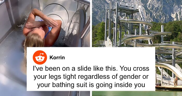 Why Some Water Parks Ban Women From High-Speed Slides | Bored Panda