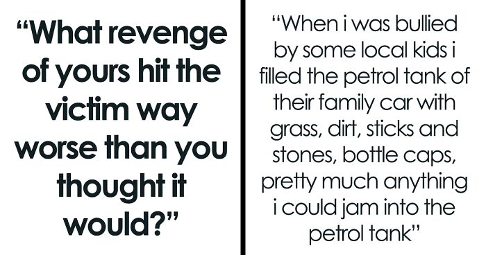 Folks Online Open Up About 34 Acts Of Revenge That Hit The Victim Way ...