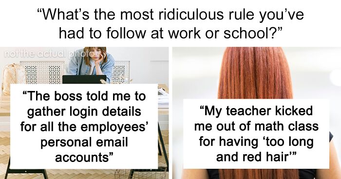 30 Of The Dumbest Rules People Were Made To Follow In Their Life