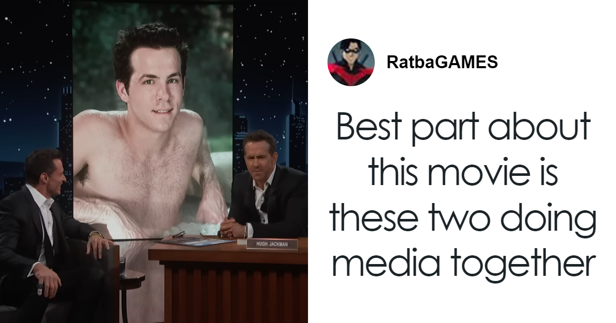 Ryan Reynolds Reveals He Changed Title Of Deadpool & Wolverine After People “Hated” It | Bored Panda